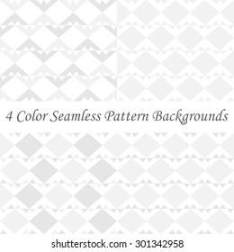 Set Rhythm Gray Color Zigzag Line Stock Vector (Royalty Free) 301342958 ...