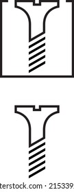 Set Screw Icons Stock Vector (Royalty Free) 2153392783 | Shutterstock