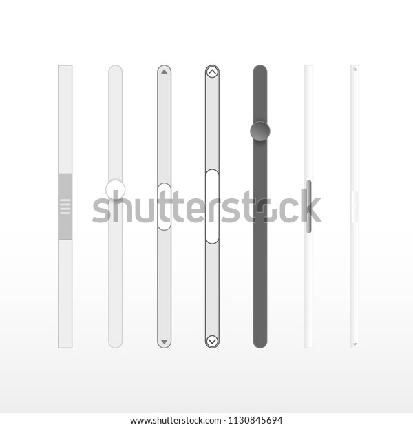 Set Scrollbars Set Vector Illustration Isolated庫存向量圖 (免版稅) 1130845694 Set Scrollbars Set Vector Illustration Isolated庫存向量圖 (免版稅) 1130845694