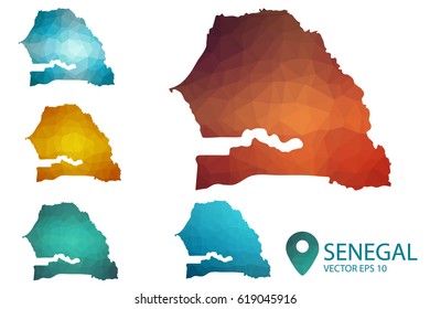 9,032 Carte du sénégal Images, Stock Photos & Vectors | Shutterstock