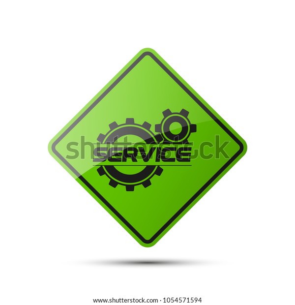 Set Service Icons Image Tools Gears Stock Vector (Royalty Free) 1054571594