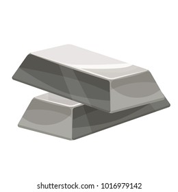 Set Silver Bars Icon Cartoon Style Stock Vector (Royalty Free) 1016979142