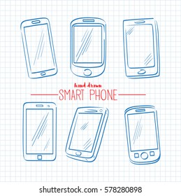 Set Smart Phone Icon Stock Vector (Royalty Free) 578280898 | Shutterstock