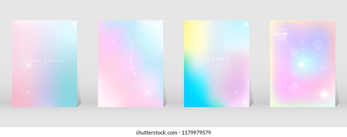 Set Soft Sweet Colors Geometric Flare Stock Vector (Royalty Free ...