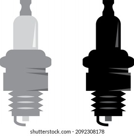 Set Spark Plug Icons Stock Vector (Royalty Free) 2092308178 | Shutterstock