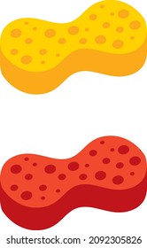 Set Sponge Icons Stock Vector (Royalty Free) 2092305826 | Shutterstock