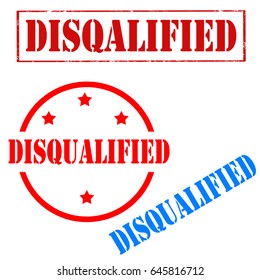 406 Disqualified Stock Illustrations, Images & Vectors | Shutterstock