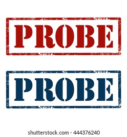 Set Stamps Text Probevector Illustration Stock Vector (Royalty Free ...