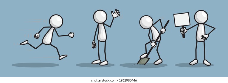 1,183 Colorful Stick Figures Working Images, Stock Photos & Vectors ...