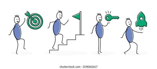 8,817 Stickman White Images, Stock Photos & Vectors | Shutterstock