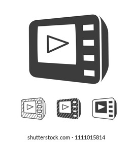 Gpon Icon Isolated Vector Illustration Simplified Stock Vector (Royalty ...