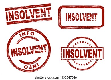 Set Stylized Ink Stamps Showing Term Stock Vector (Royalty Free) 367126694