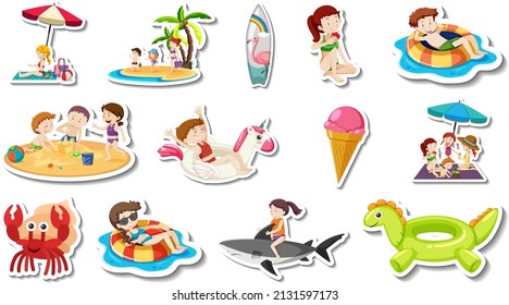 499 Beach cartoon series vacation Images, Stock Photos & Vectors ...