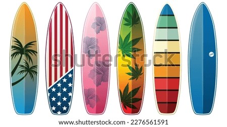 Surfboards Clipart | Free download on ClipArtMag