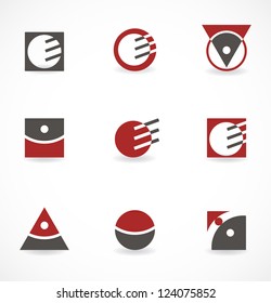 Set Symbols Stock Vector (Royalty Free) 124075852 | Shutterstock