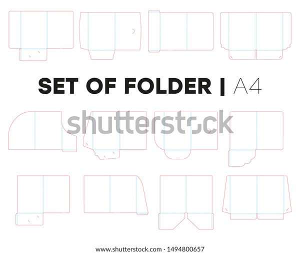 174,128 Blank Folder Template Images, Stock Photos & Vectors | Shutterstock