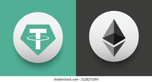 346 Eth badge crypto Images, Stock Photos & Vectors | Shutterstock