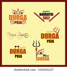 18 Durga typo Images, Stock Photos & Vectors | Shutterstock