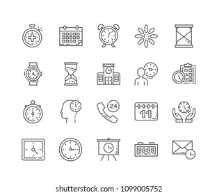 Learning Line Vector Icons Stock Vector (Royalty Free) 1198481218