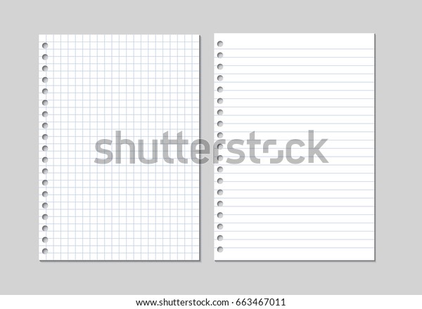 Set Two Realistic Vector Illustration Blank Stock Vector (Royalty Free ...