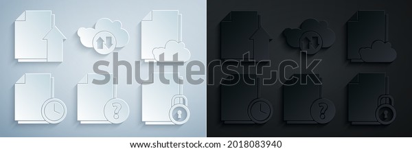 Set Unknown Document Cloud Storage Text: เวกเตอร์สต็อก (ปลอดค่า ... Set Unknown Document Cloud Storage Text: เวกเตอร์สต็อก (ปลอดค่า ...
