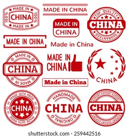 1,050 Made In China Red Stamp Images, Stock Photos & Vectors | Shutterstock