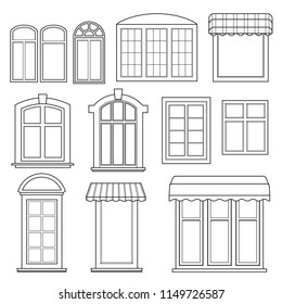 133,285 Outline window Images, Stock Photos & Vectors | Shutterstock