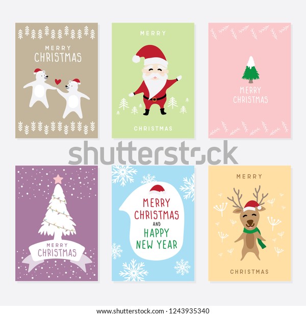 Set Vector Graphic Cartoon Card About Stock Vector (Royalty Free ...
