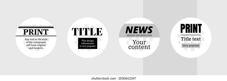 2,713 Newspaper highlight Images, Stock Photos & Vectors | Shutterstock