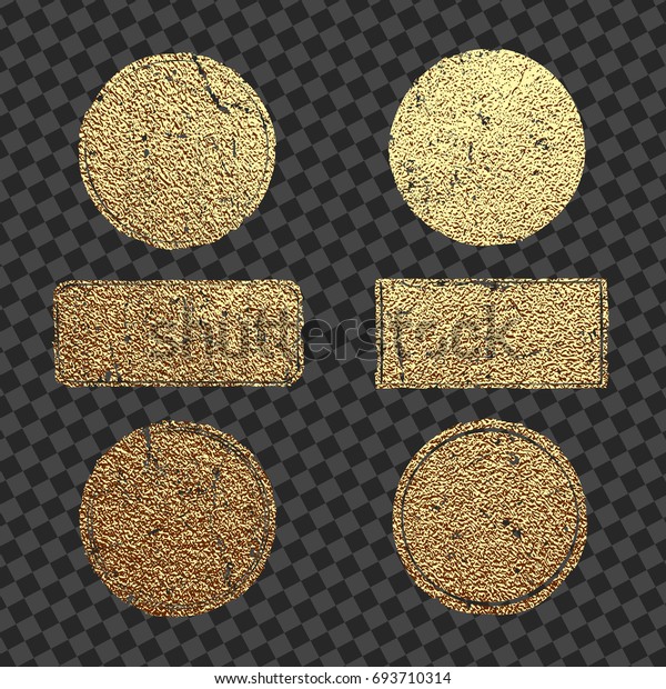 Set Vector Illustration Gold Rubber Stamp Stock Vector (Royalty Free) 693710314 | Shutterstock