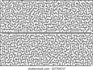 Set Vector Labyrinths Stock Vector (Royalty Free) 327704717 | Shutterstock