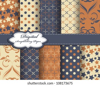 Set Vector Paper Scrapbook Stock Vector (Royalty Free) 108173675 ...
