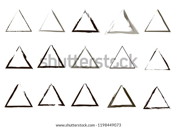 Set Vector Signs Symbols Manual Drawing Stock Vector (Royalty Free ...