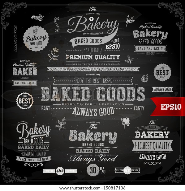 20,384 Vintage Chalkboard Logo Images, Stock Photos & Vectors ...