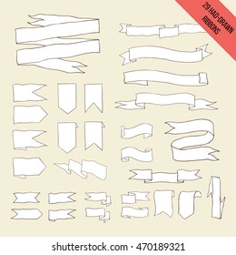 82 Tattered ribbon Stock Vectors, Images & Vector Art | Shutterstock