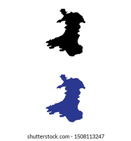 Set Wales Map Icons Stock Vector (Royalty Free) 1508113247 | Shutterstock