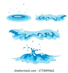 Dripping Water Special Effect Fx Animation Stock Illustration ...