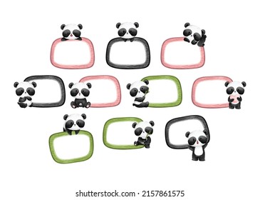 3,312 Panda frame Images, Stock Photos & Vectors | Shutterstock