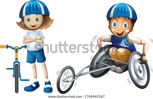 Set Wheel Cartoon Character Illustration Stock Vector (Royalty Free ...