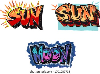 2,093 Moon graffiti Images, Stock Photos & Vectors | Shutterstock