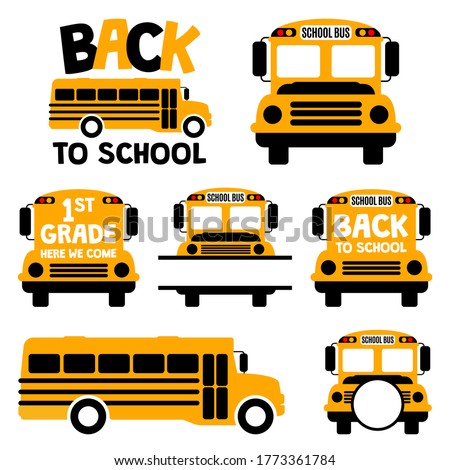 School Bus Borders | Free download on ClipArtMag