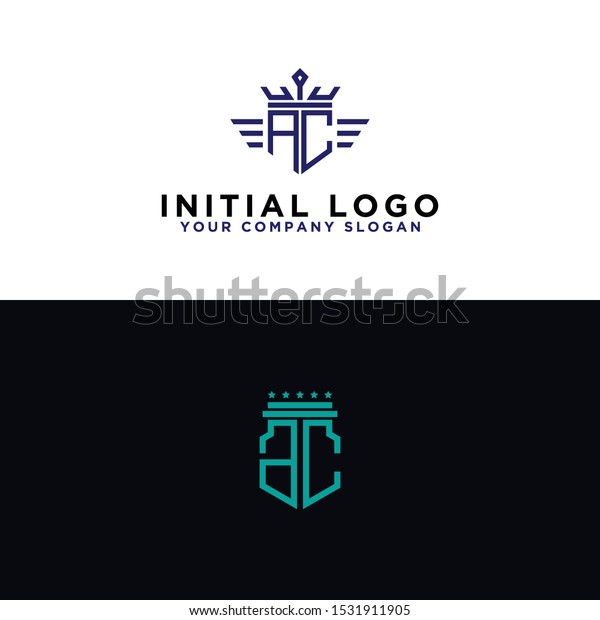Set Your Companys Logo Design Inspiration Stock Vector (Royalty Free ...