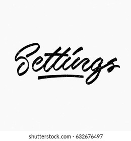 Control Ink Hand Lettering Modern Brush Stock Vector (Royalty Free ...