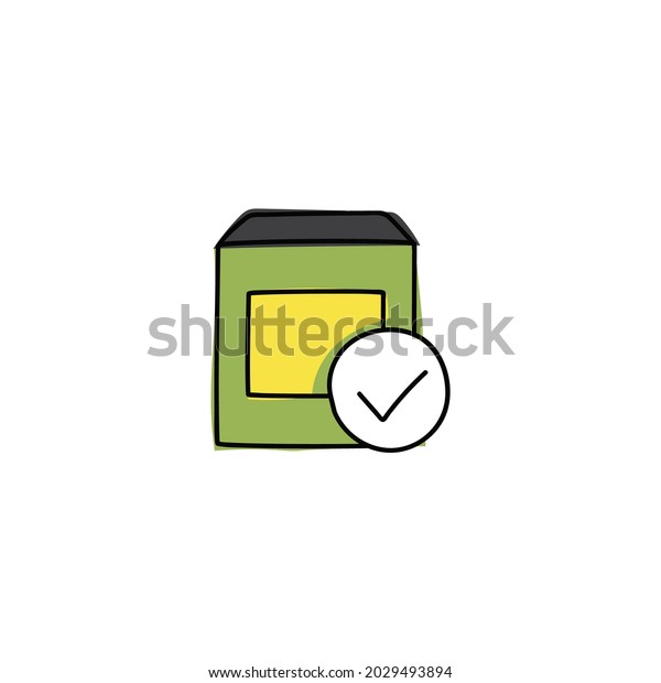 Setup Product Ready Icon Color Icon Stock Vector (Royalty Free) 2029493894