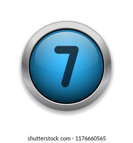 Seven App Icon Stock Vector (Royalty Free) 1176660565 | Shutterstock