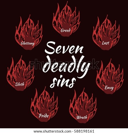 Seven Deadly Sins Drawings | Free download on ClipArtMag