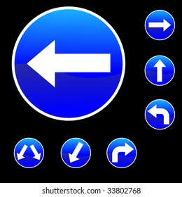 37,879 Left turn arrow Images, Stock Photos & Vectors | Shutterstock