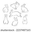 78+ Thousand Rabbit Sketch Royalty-Free Images, Stock Photos & Pictures ...