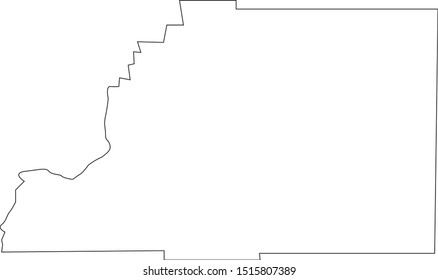 Sevier County Map Utah State Stock Vector (Royalty Free) 1515807389 ...