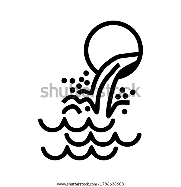Sewer Icon Logo Isolated Sign Symbol Stock Vector (Royalty Free) 1786638608